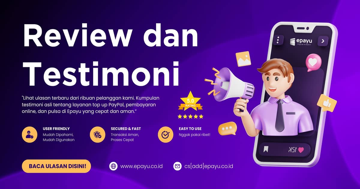 Testimoni & Ulasan Terbaru | Epayu